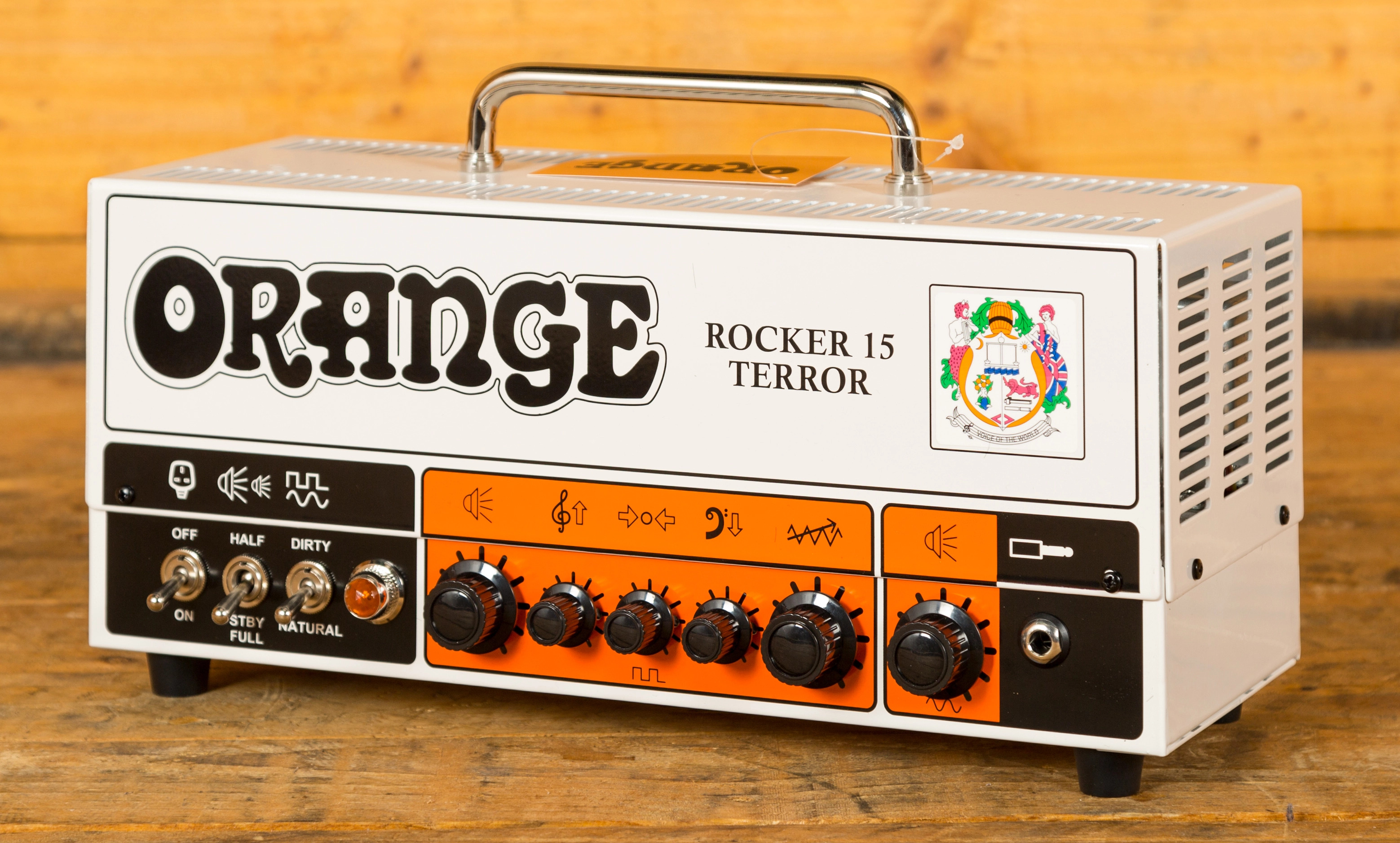 Orange Rocker 15 Terror Head - Peach Guitars