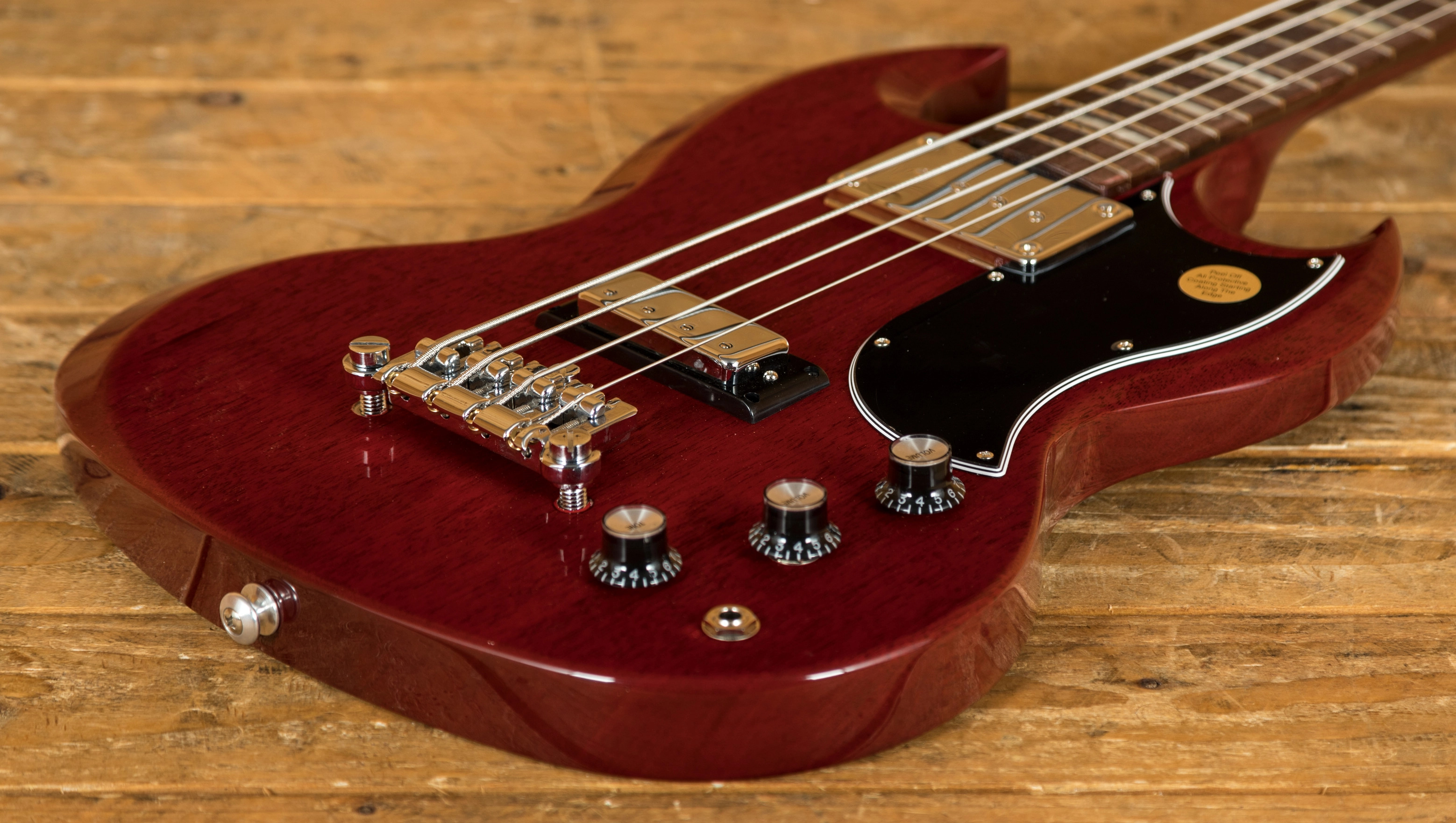 Gibson SG Standard Bass, Heritage Cherry - Peach Guitars