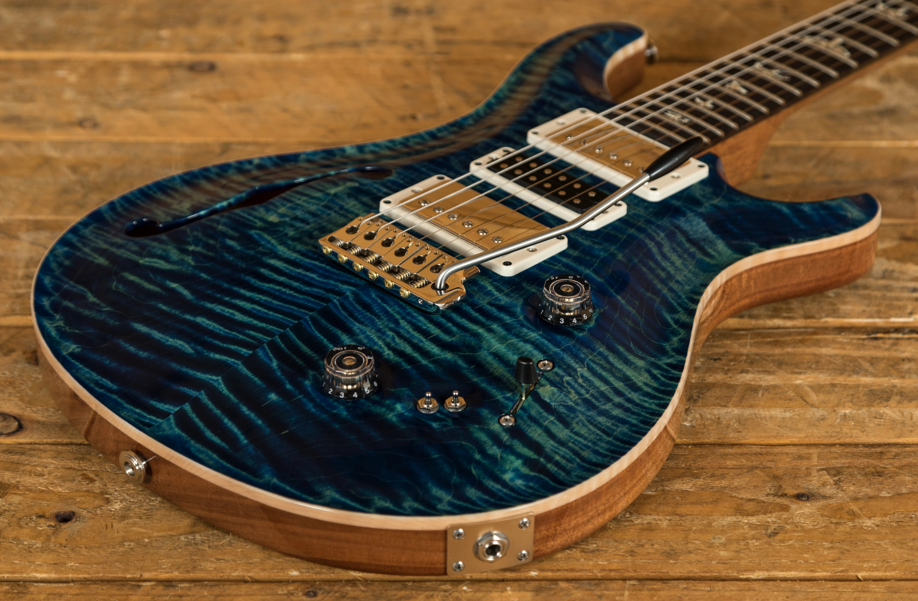PRS Special Semi Hollow Limited Edition - River Blue - Peach Guitars