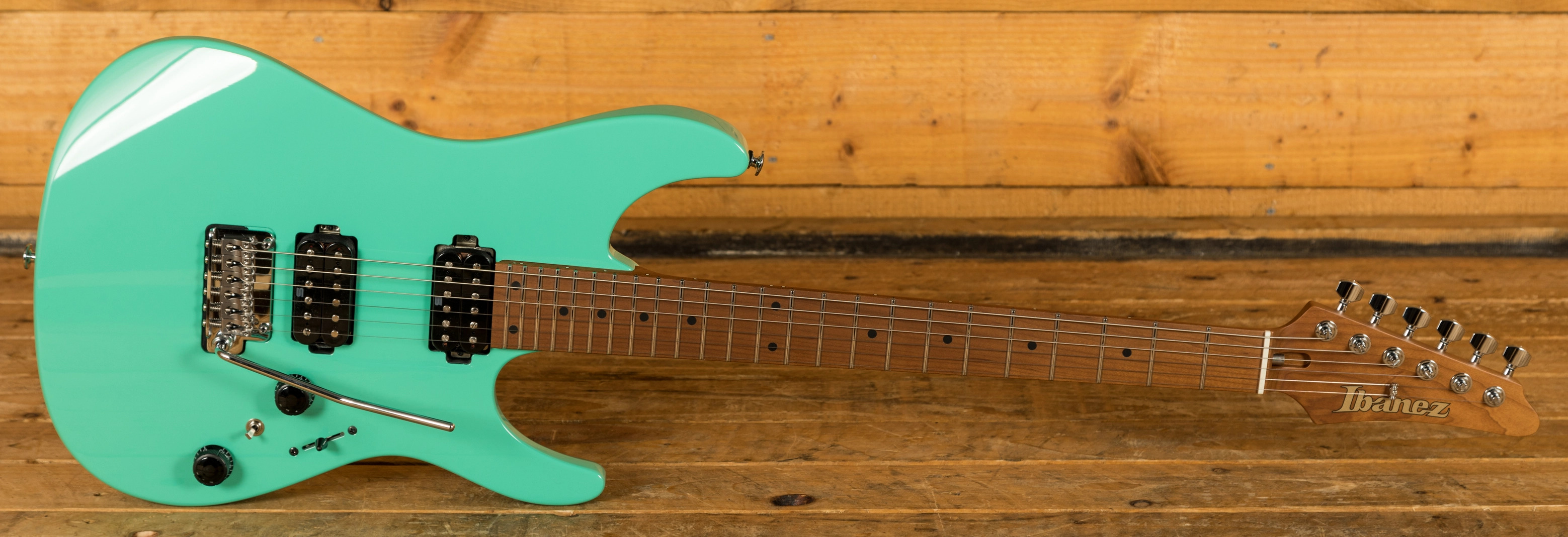 Ibanez Prestige AZ2402-SFG Surf Green - Peach Guitars