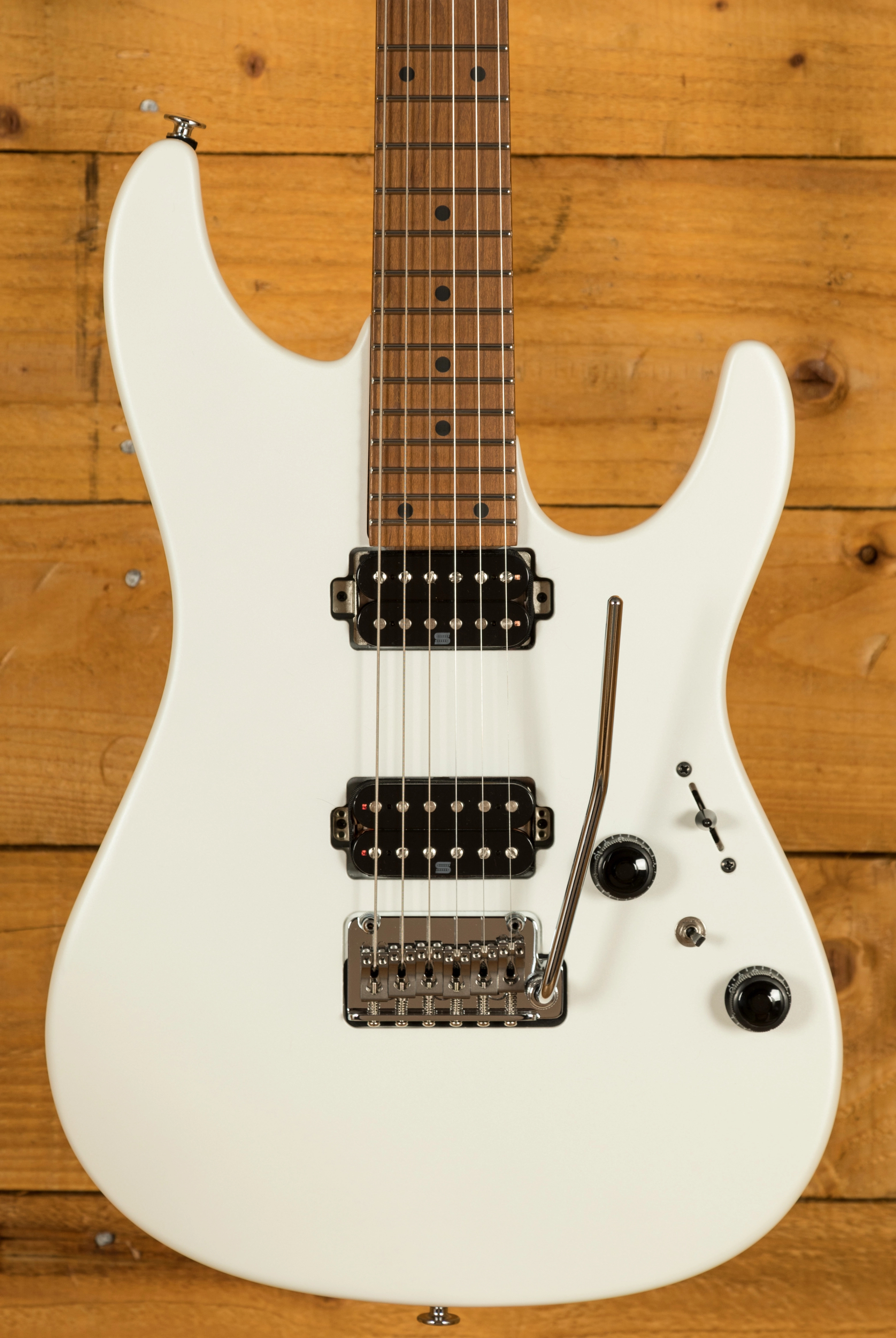 Ibanez Prestige AZ2402-PWF Pearl White Flat - Peach Guitars