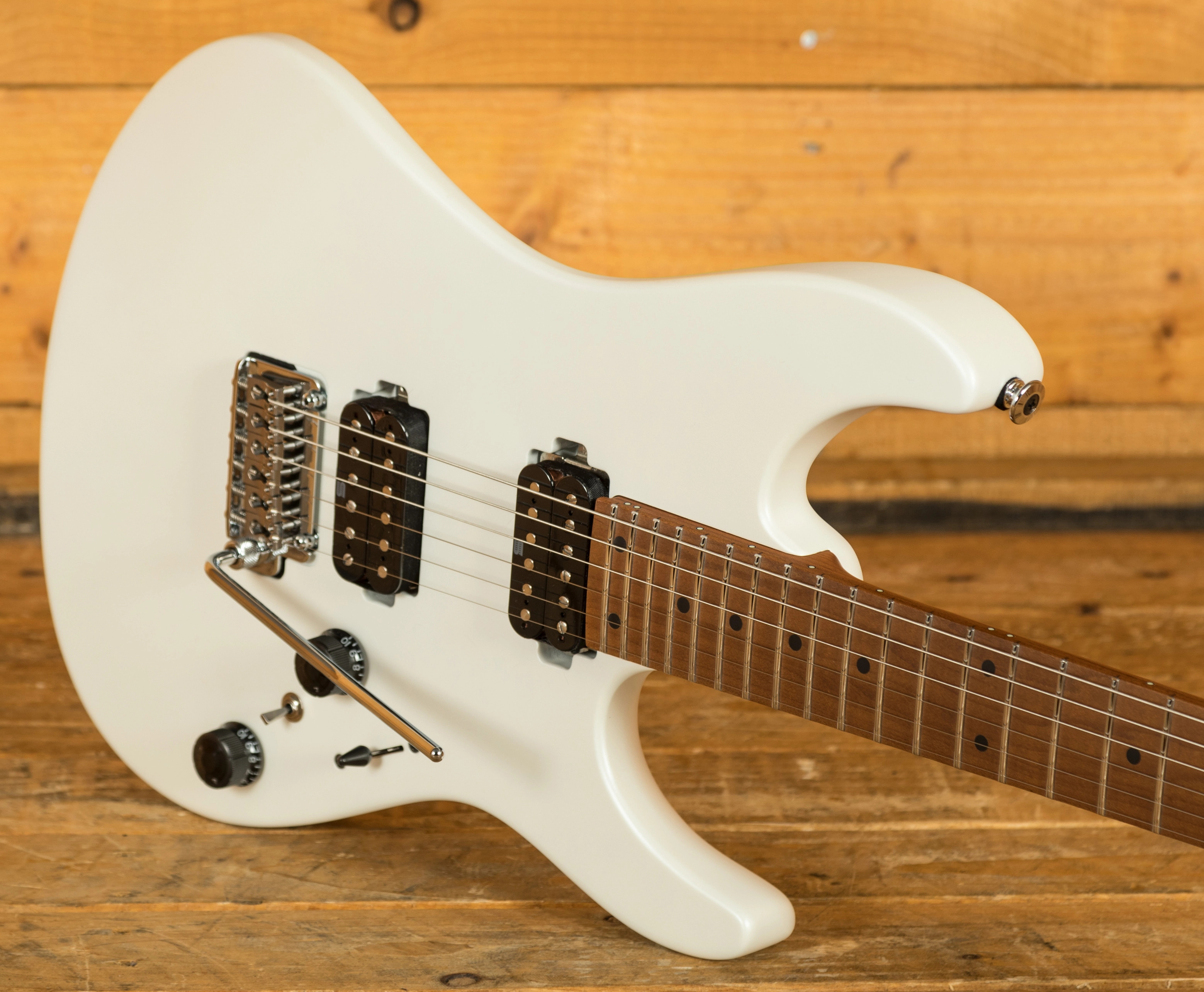Ibanez Prestige AZ2402-PWF Pearl White Flat - Peach Guitars