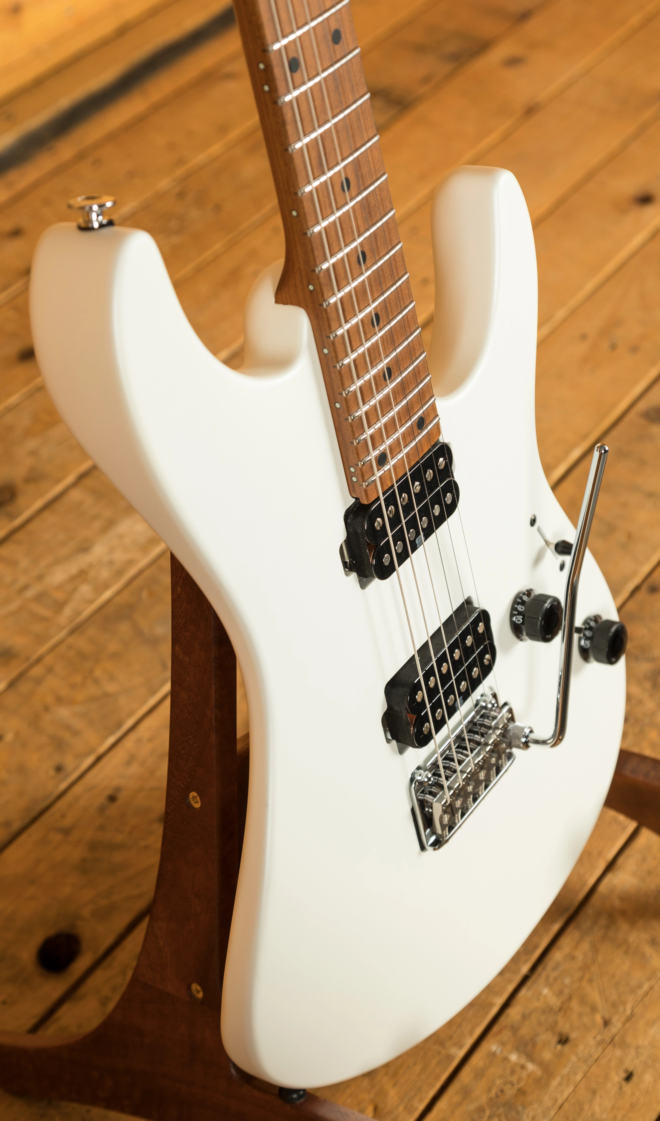 Ibanez Prestige AZ2402-PWF Pearl White Flat - Peach Guitars