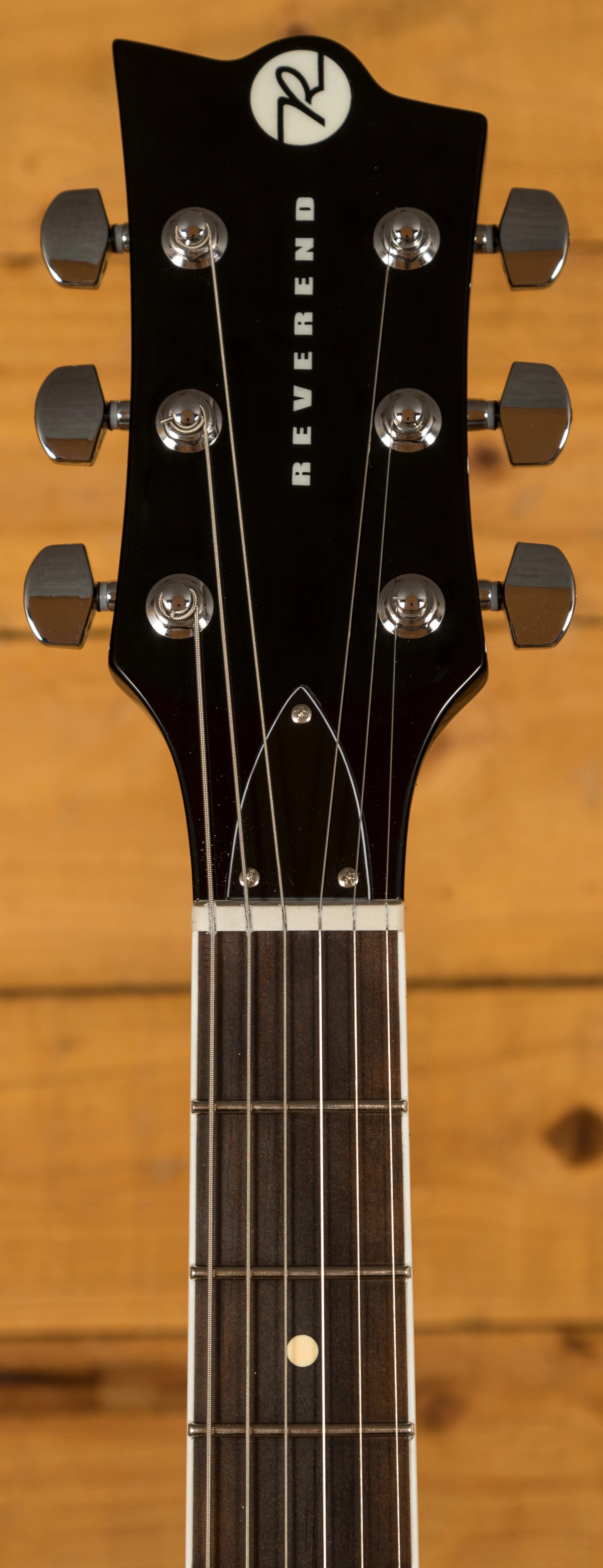 Reverend Sensei Jr - Midnight Black - Peach Guitars