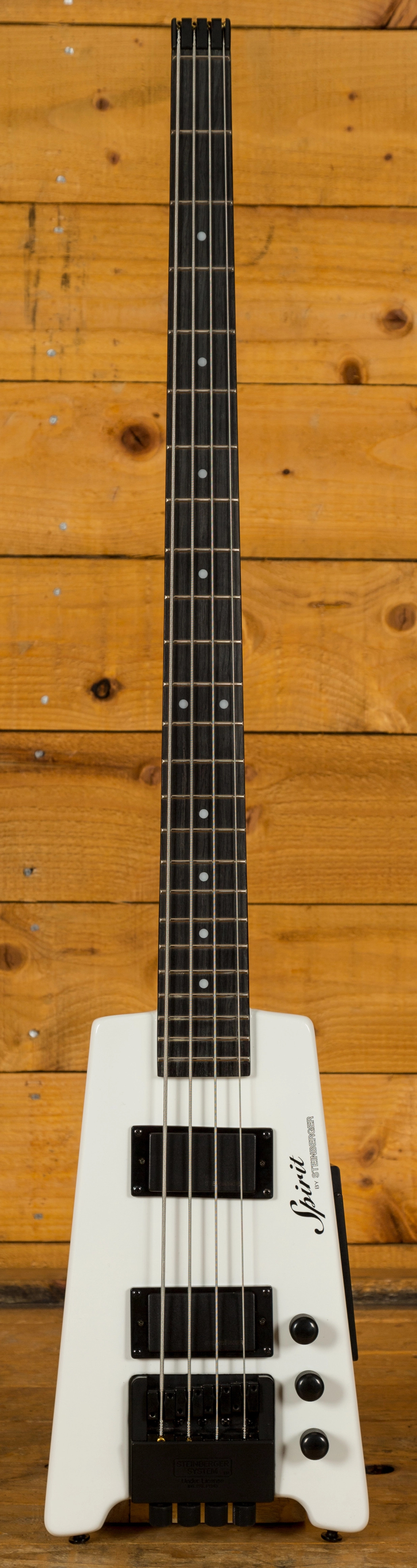 Steinberger Spirit XT2 Standard Bass White - Peach Guitars