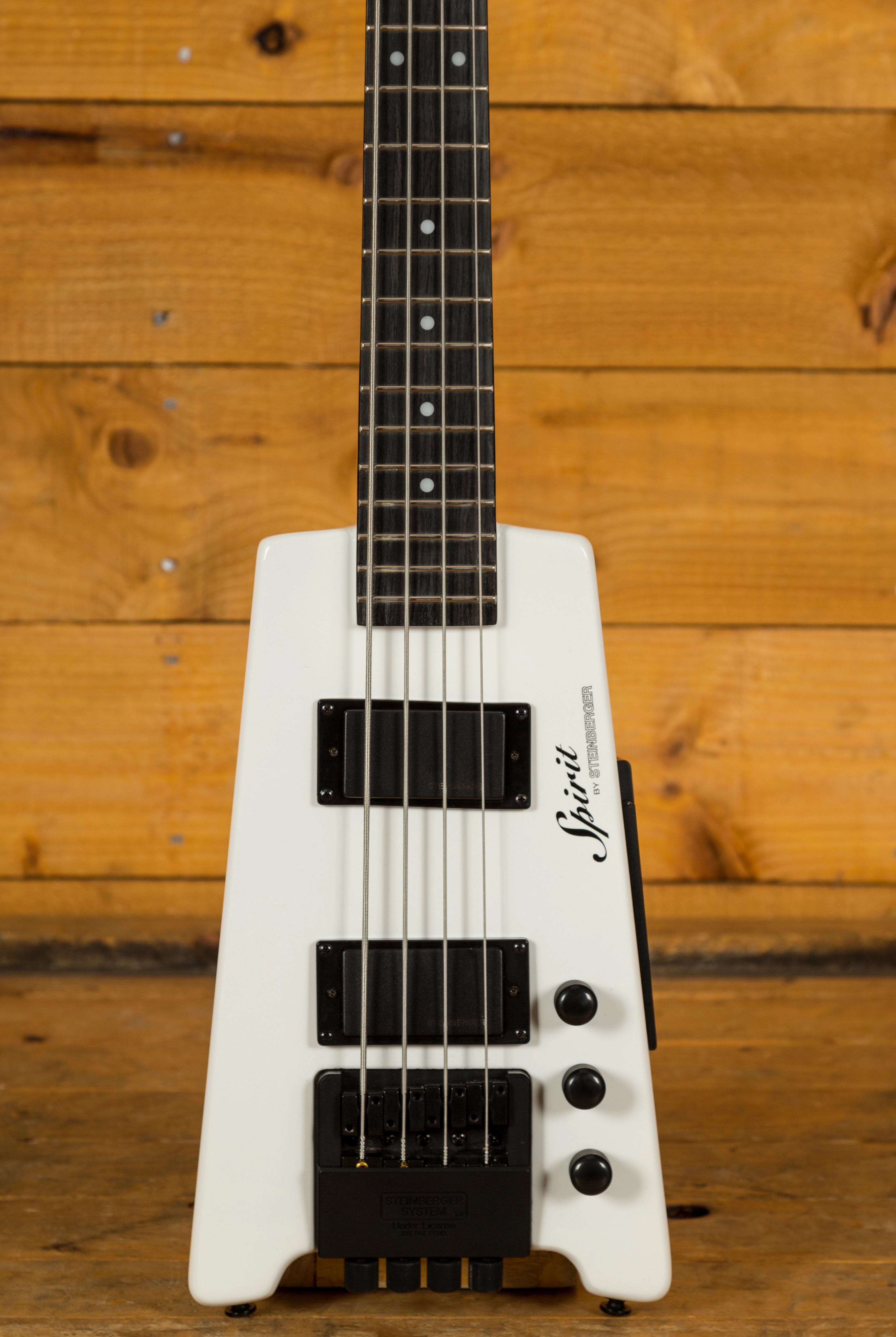 Steinberger Spirit XT2 Standard Bass White - Peach Guitars