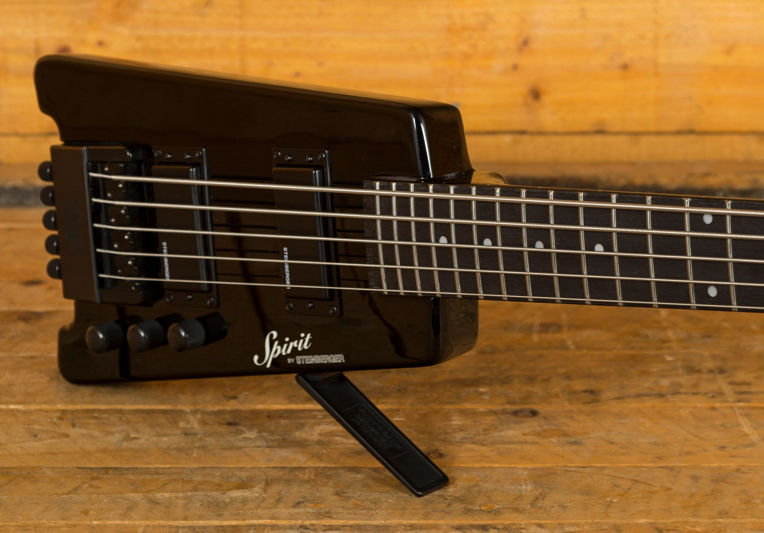 Steinberger Spirit XT-25 Std 5-String Bass - Peach Guitars