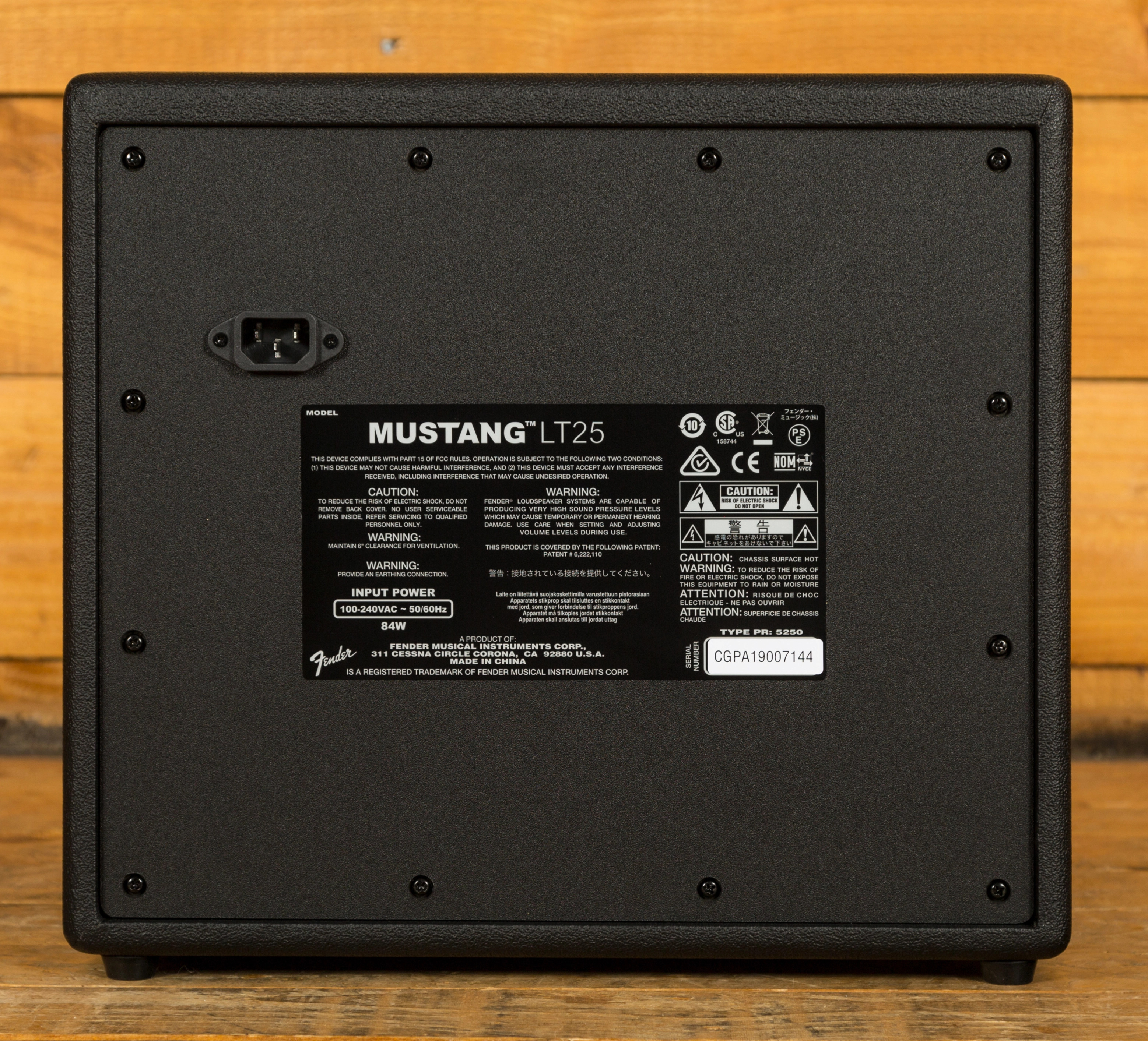 Fender Mustang LT 25 - Peach Guitars