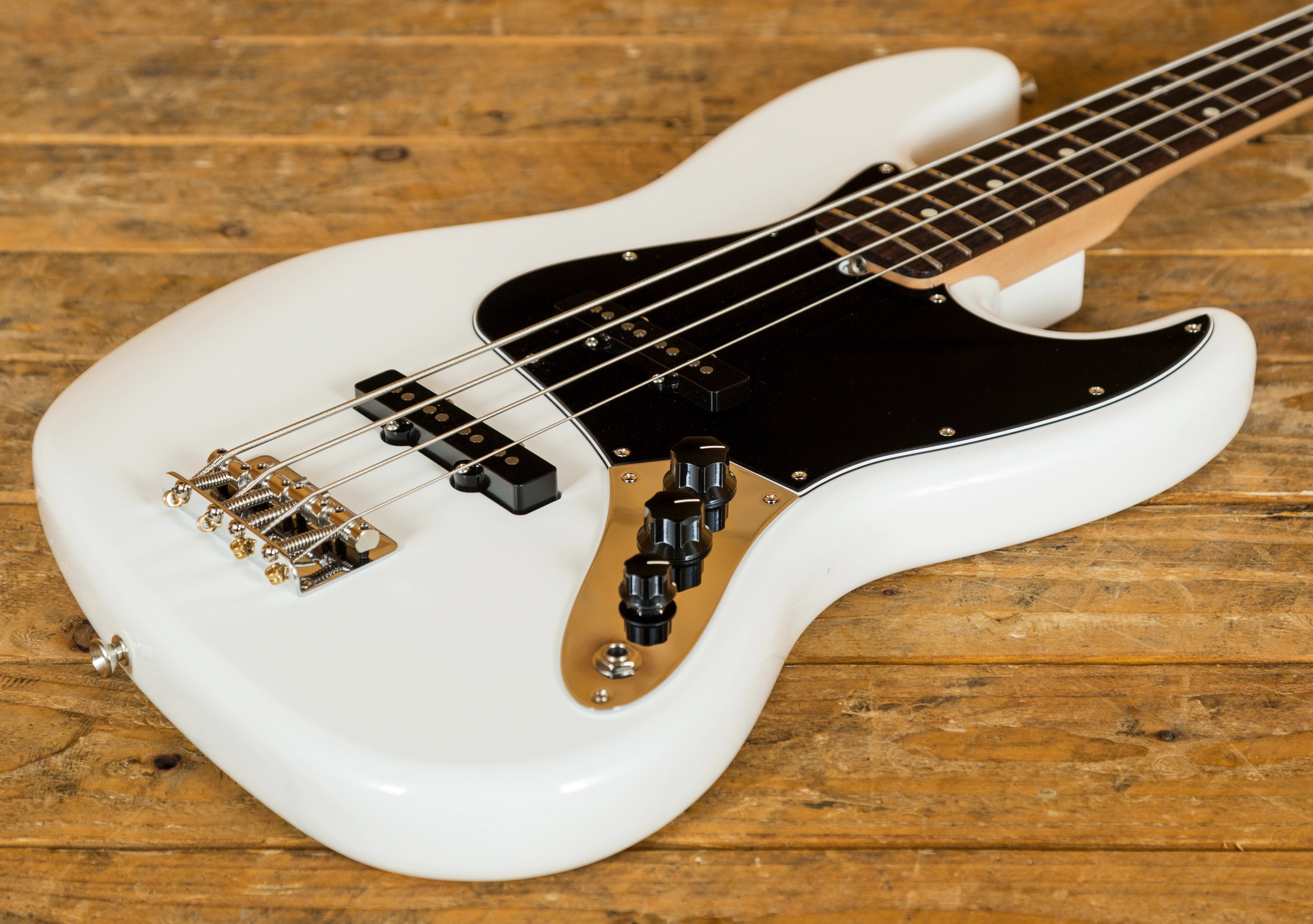 Fender American Performer Jazz Bass white - Peach Guitars