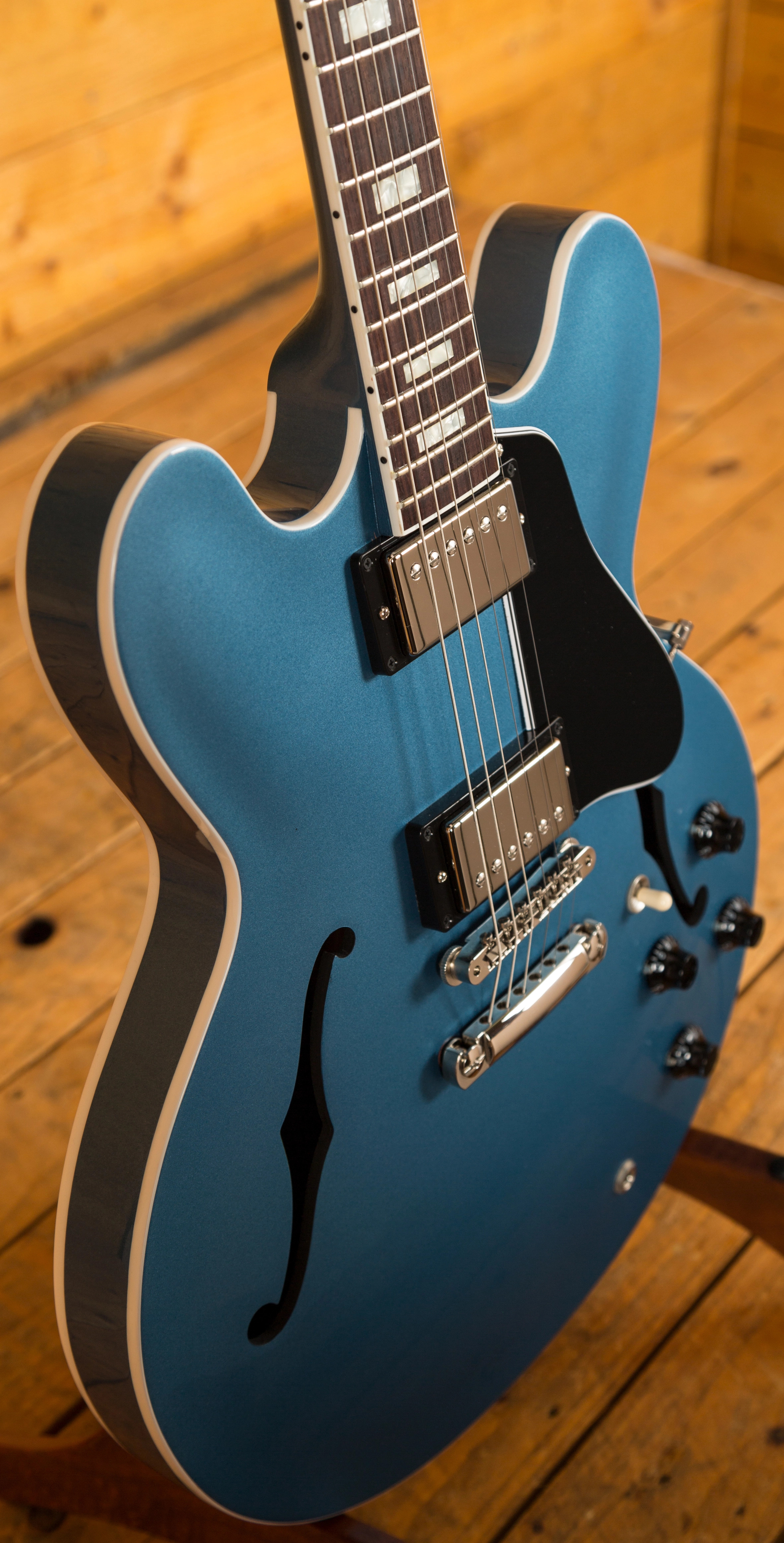 Gibson Memphis ES-335 Pelham Blue 2016 - Peach Guitars