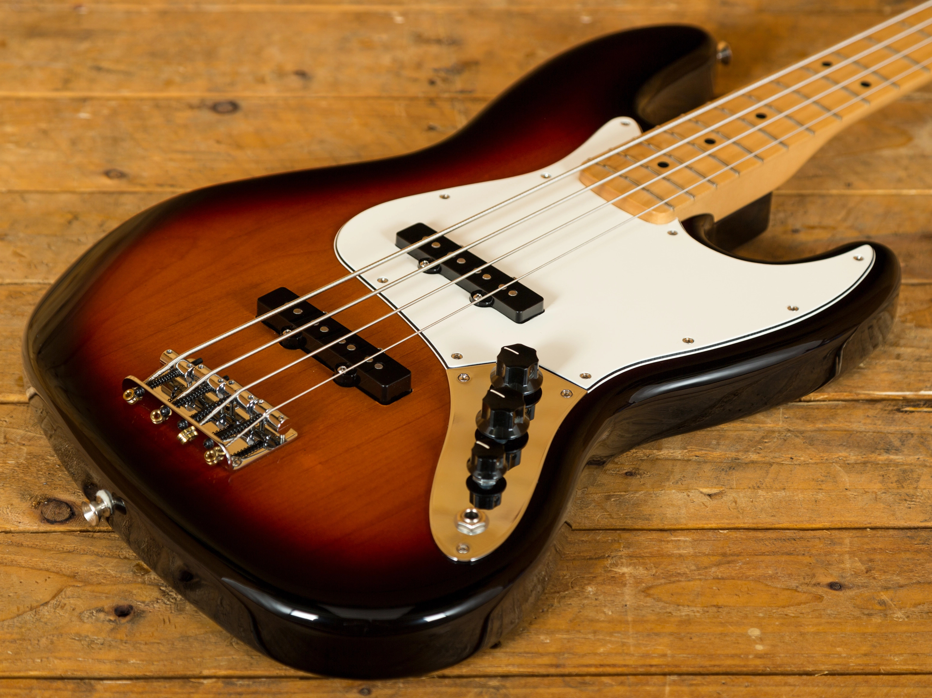 Fender Player Jazz Bass Maple Neck 3TSB - Peach Guitars
