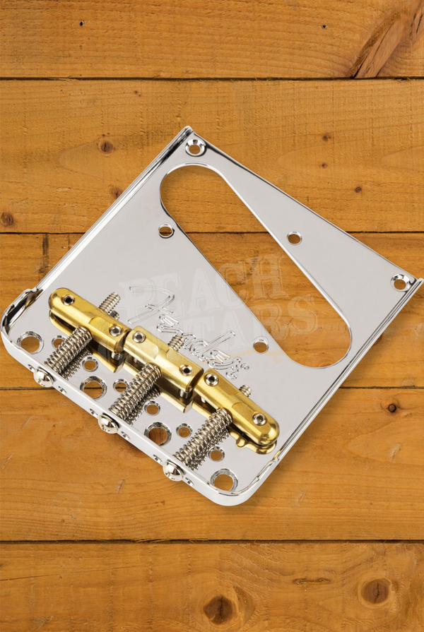 Fender Parts | 3-Saddle Top-Load/String-Through Tele Bridge w ...