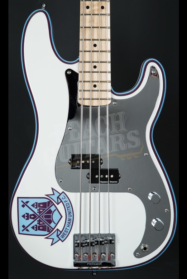 Fender Steve Harris Precision Bass | Maple - Olympic White