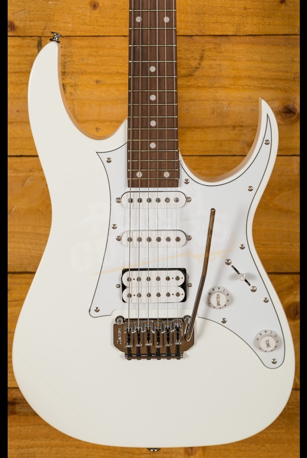 Ibanez GRG140-WH RG Series White - Peach Guitars