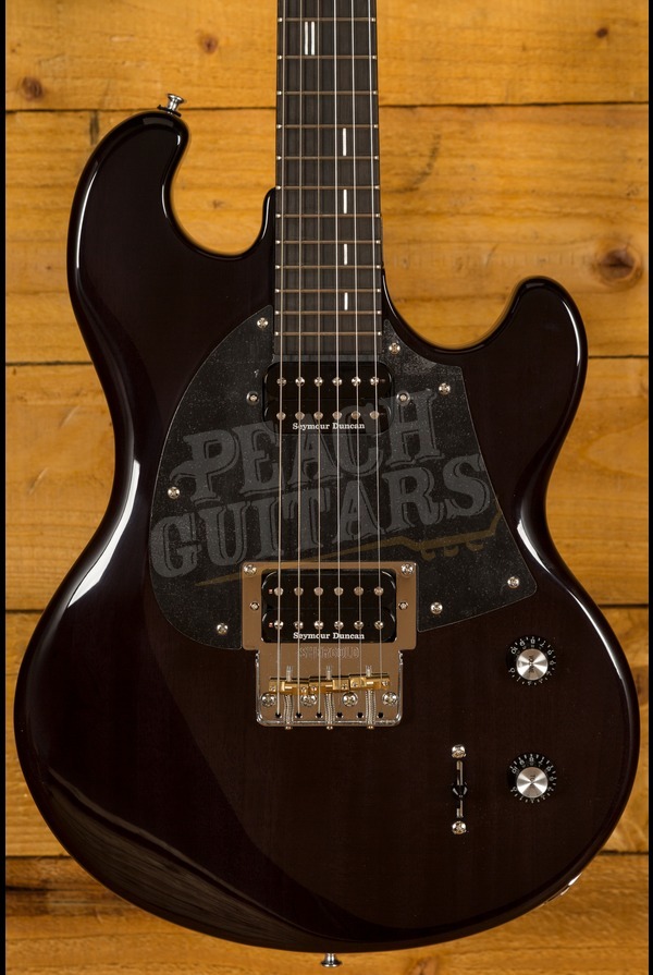 Shergold Masquerader HH - Black - Peach Guitars