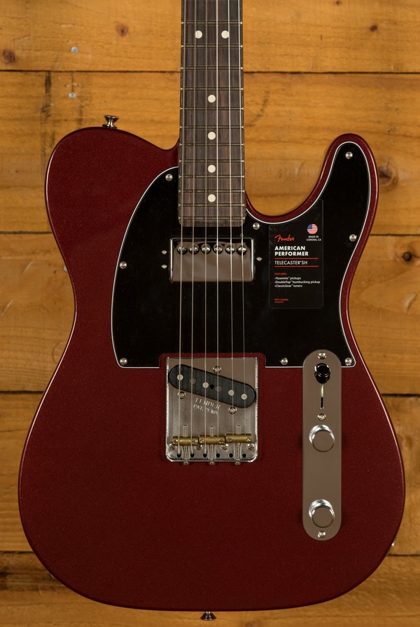 Fender Performer Telecaster HS, Aubergine - Peach Guitars