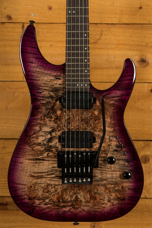 Schecter C-6 FR Pro Aurora Burst - Peach Guitars