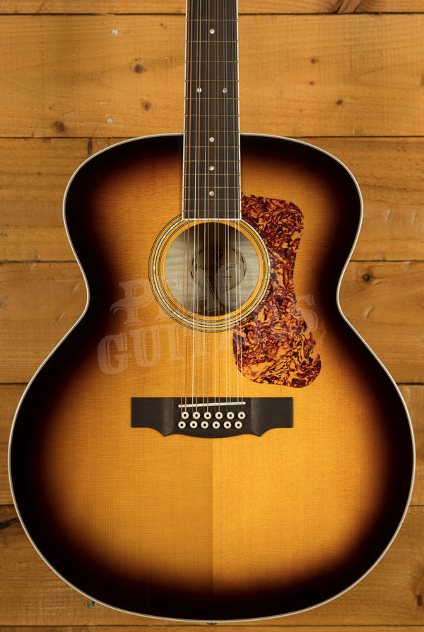 Guild F-2512E Deluxe Jumbo | 12-String - Electro - Antique Sunburst