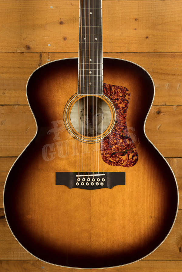 Guild F-2512E Deluxe Jumbo | 12-String - Electro - Antique Sunburst