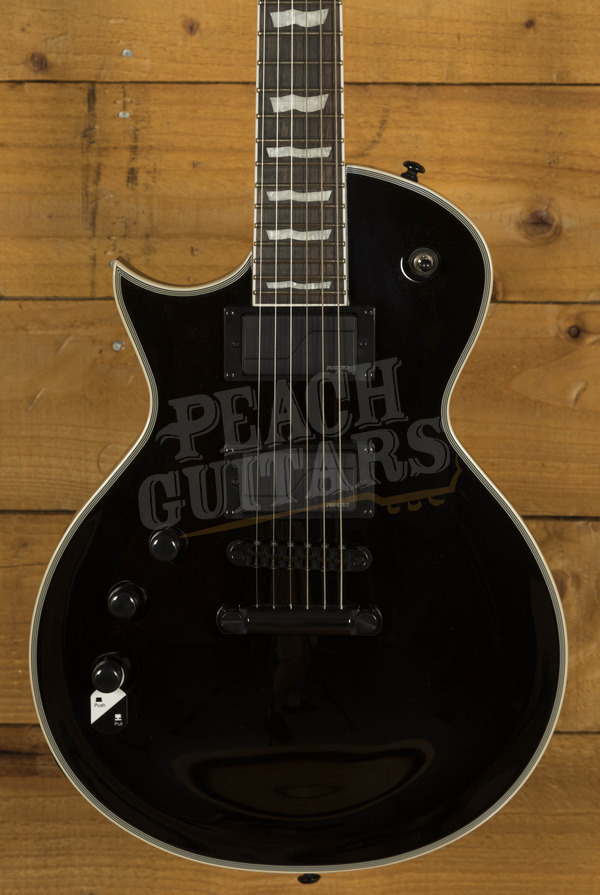ESP LTD EC-1000S Black Fluence Left Handed - Peach Guitars