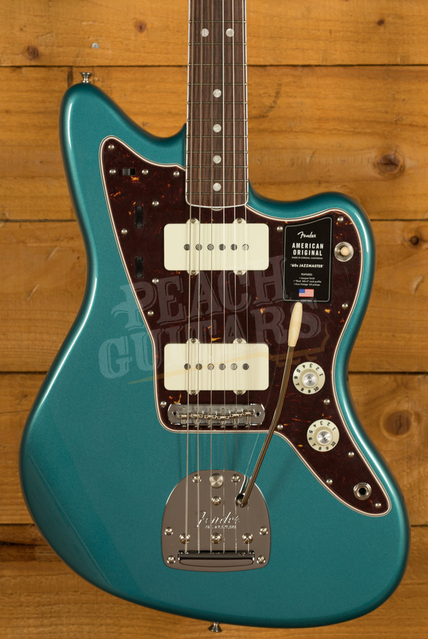 Fender '60s Jazzmaster, Ocean Turquoise - Peach Guitars