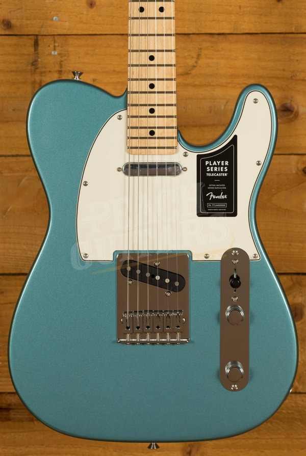 Fender Player Tele Maple Neck Tide Pool Blue - Peach Guitars