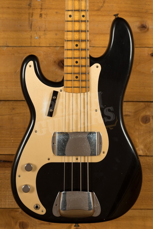 Fender Custom Shop 2019 LTD '57 P-Bass Journeyman Aged Black LH