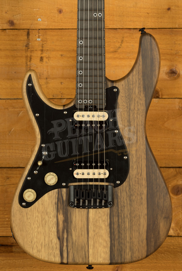Schecter Sun Valley Super Shredder Exotic HT Black Limba LH | Natural ...