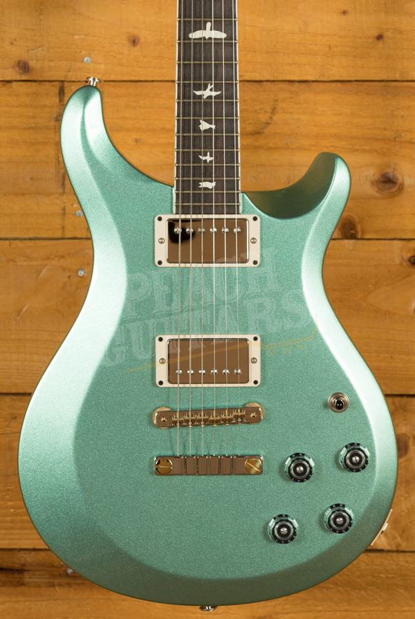 PRS S2 McCarty 594 Thinline - Frost Green Metallic - Peach Guitars