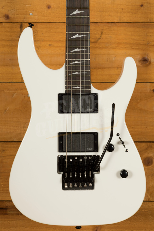 ESP LTD M-1000 E Snow White - Peach Guitars