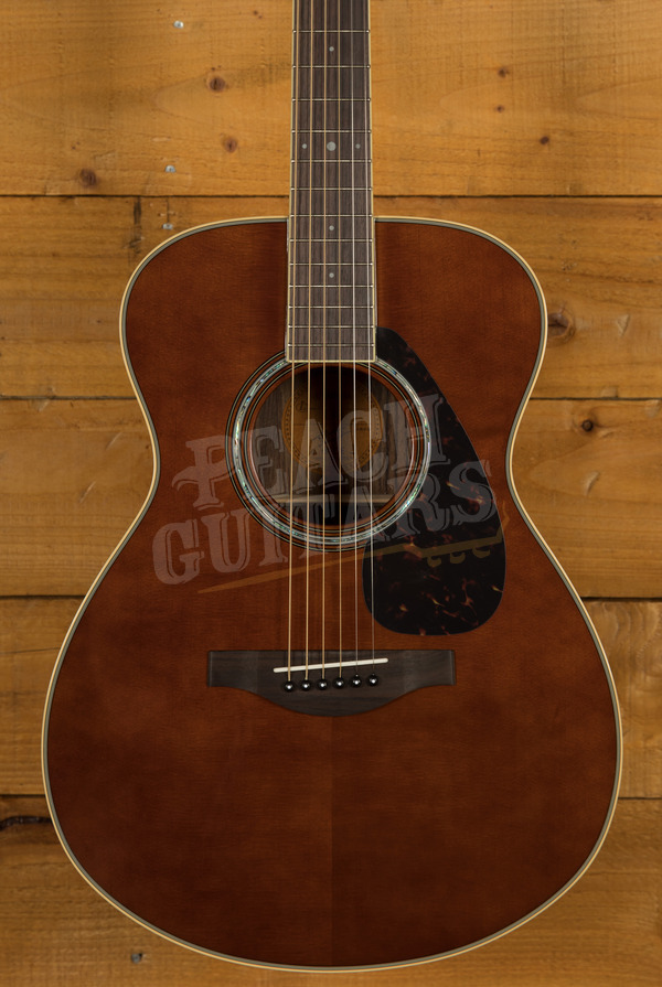Yamaha LS6 ARE - Dark Tinted Electro/acoustic with Hard Bag - Peach Guitars
