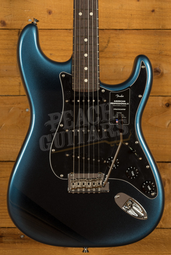 Fender Professional II Stratocaster Dark Night Rosewood - Peach Guitars