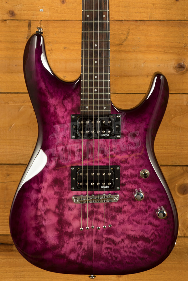 Schecter C-6 Plus | Electric Magenta