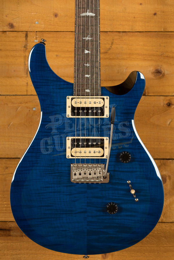 PRS SE Custom 24 - Blue Matteo - Peach Guitars