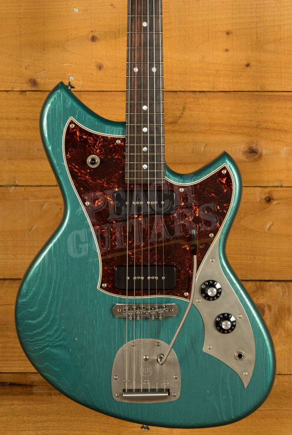 Novo Select Serus J | Ocean Turquoise - Tortoise Shell Pickguard