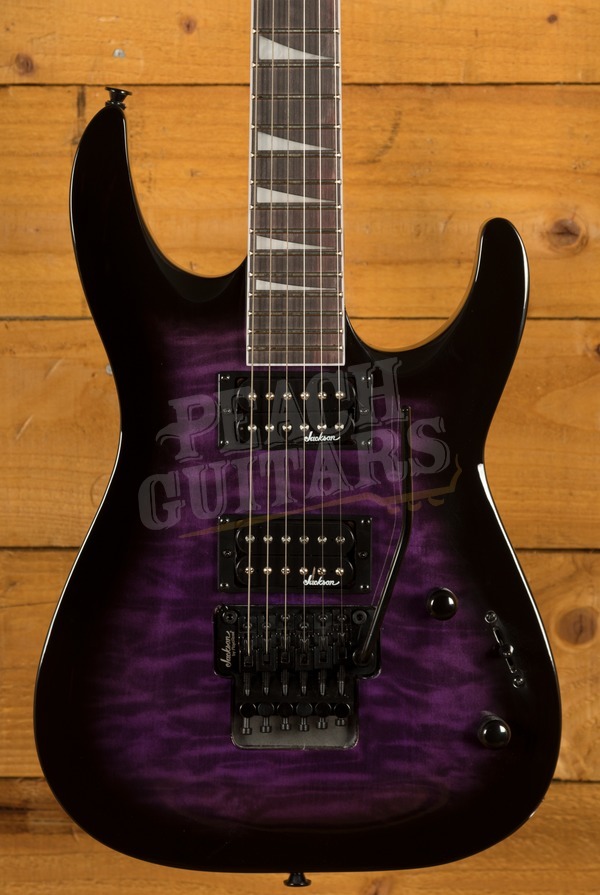 Jackson JS Series Dinky Arch Top JS32Q DKA | Amaranth - Transparent ...