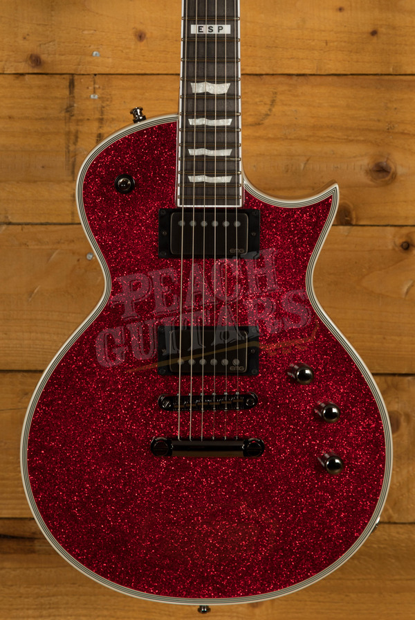 ESP E-II Eclipse DB Red Sparkle - Peach Guitars