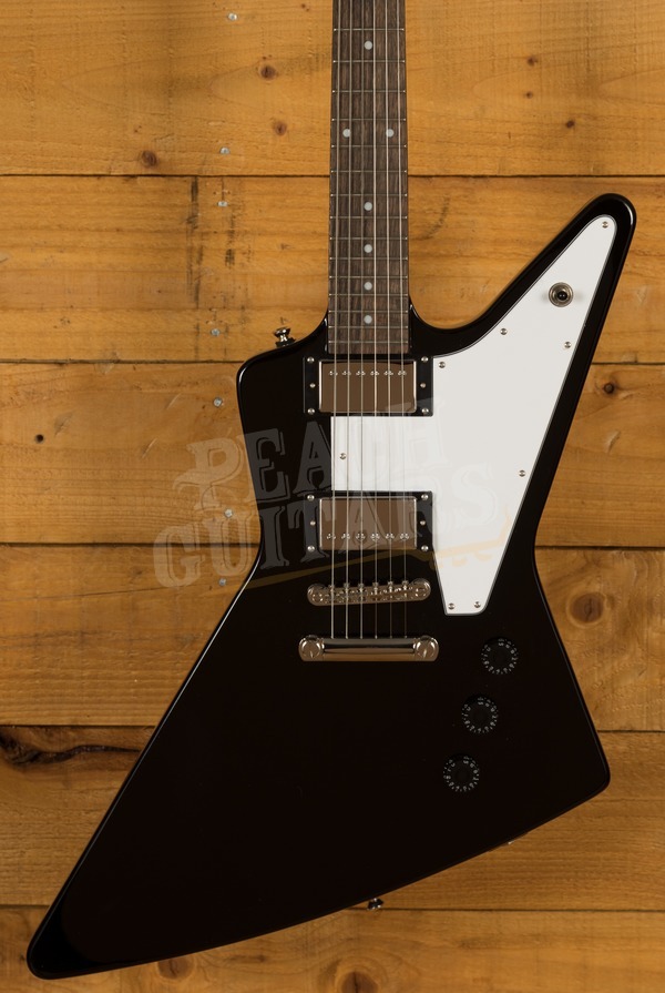 Epiphone Explorer Ebony - Peach Guitars