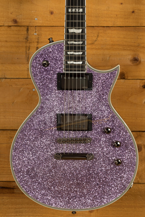 ESP E-II Eclipse DB Purple Sparkle - Peach Guitars
