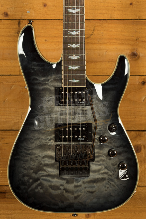 Schecter Omen Extreme-FR | See-Thru Black