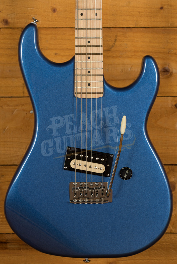 Kramer Baretta Special - Candy Blue Maple - Peach Guitars