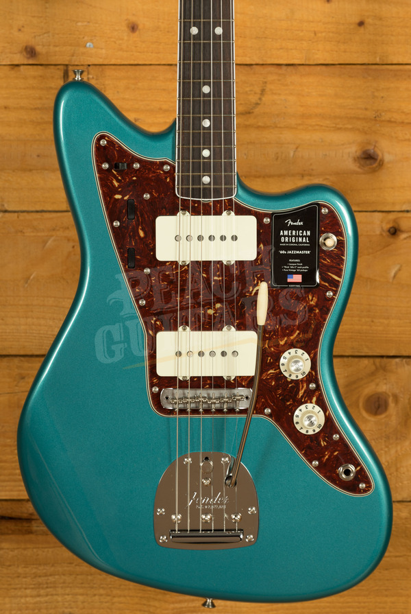 Fender '60s Jazzmaster, Ocean Turquoise - Peach Guitars