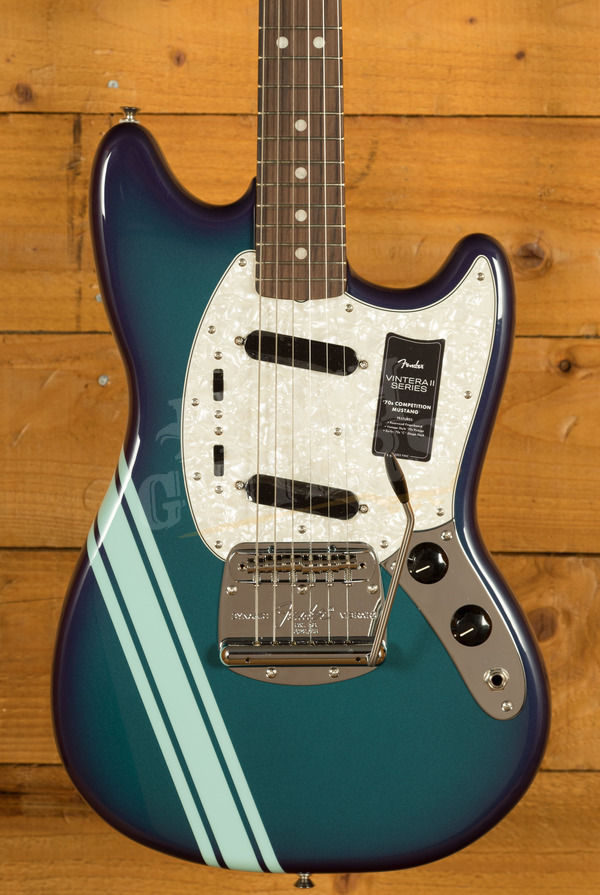 Fender Vintera II 70s Competition Mustang | Rosewood - Competition Burgundy