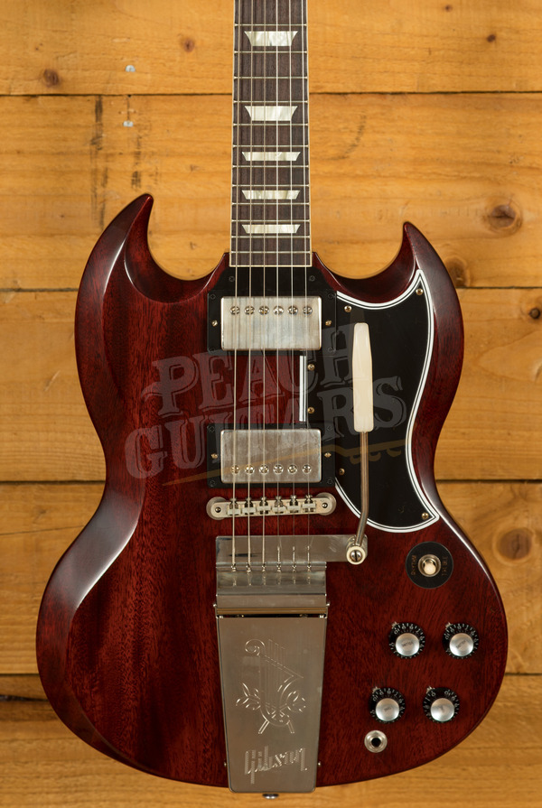 Gibson Custom Murphy Lab '64 SG Standard Cherry Red ULA - Peach Guitars