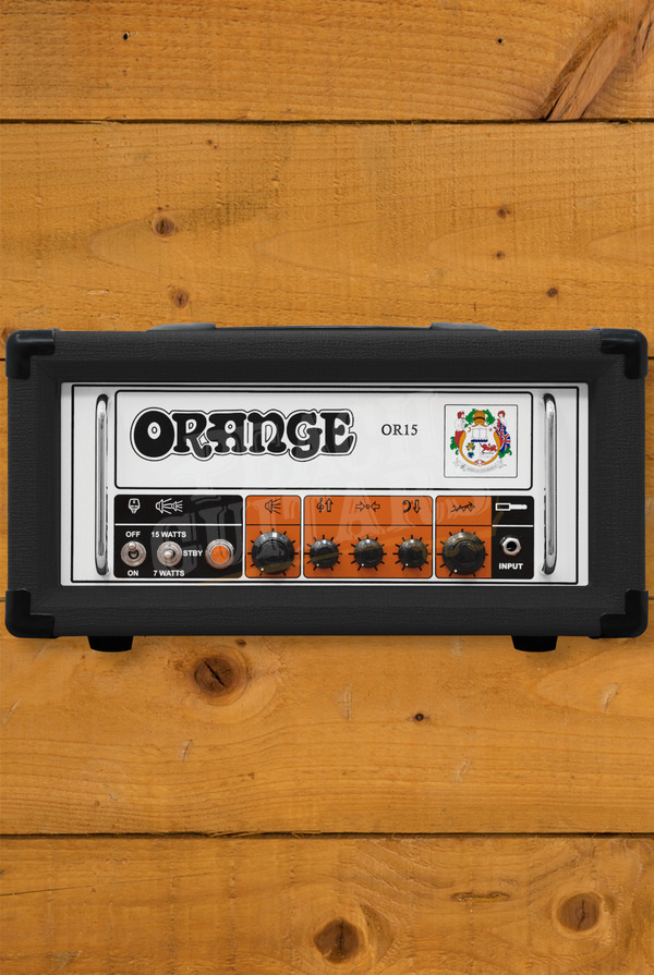 Orange Guitar Amps | OR15 Head - Black