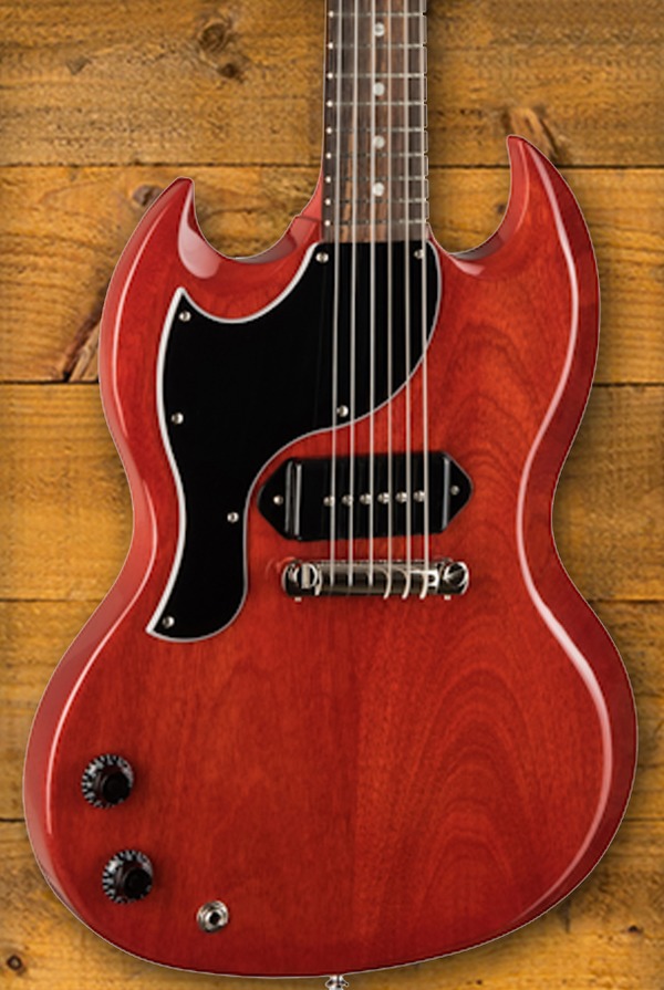 Gibson SG Junior - Vintage Cherry L/Hand - Peach Guitars