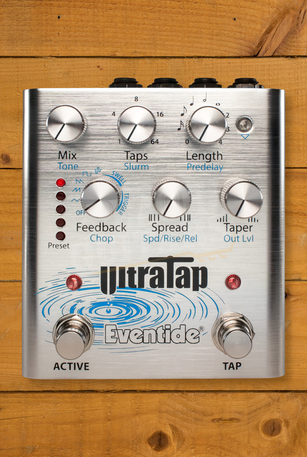 Eventide UltraTap | Rhythmic Tap Delay Pedal w/Reverb & Modulation