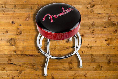 Fender Logo Bar Stool 24 inch - Peach Guitars