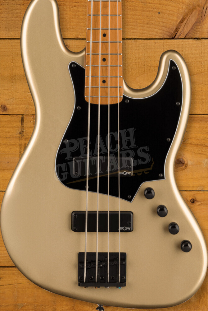 Squier Contemporary Active Jazz Bass HH | Roasted Maple - Shoreline Gold