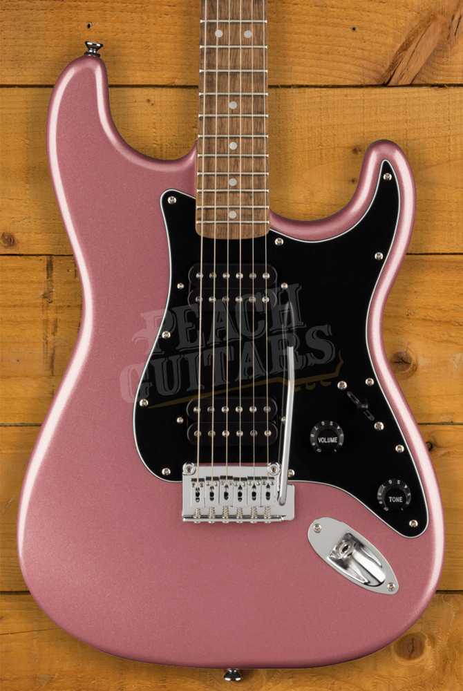 Squier Affinity Stratocaster HH Laurel Burgundy Mist - Peach Guitars